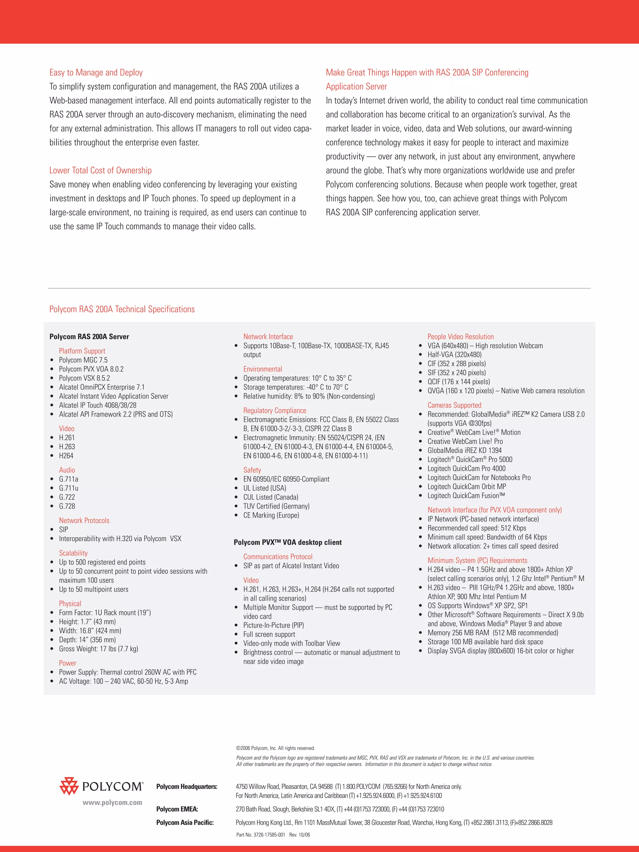 SIP conferencing Application Server Enables Video ... | PDF