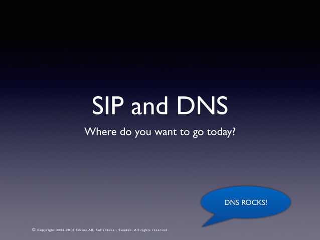 SIP and DNS - federation, failover, load balancing and more | PDF | Web ...