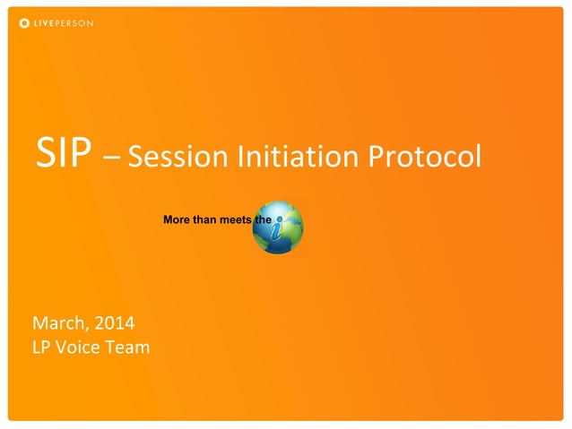SIP - Introduction to SIP Protocol | PPTX | Computer Networking | Computing