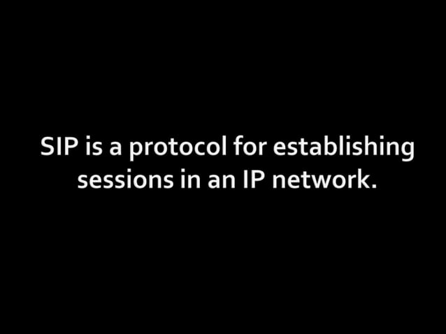 Session Initiation Protocol Ppt
