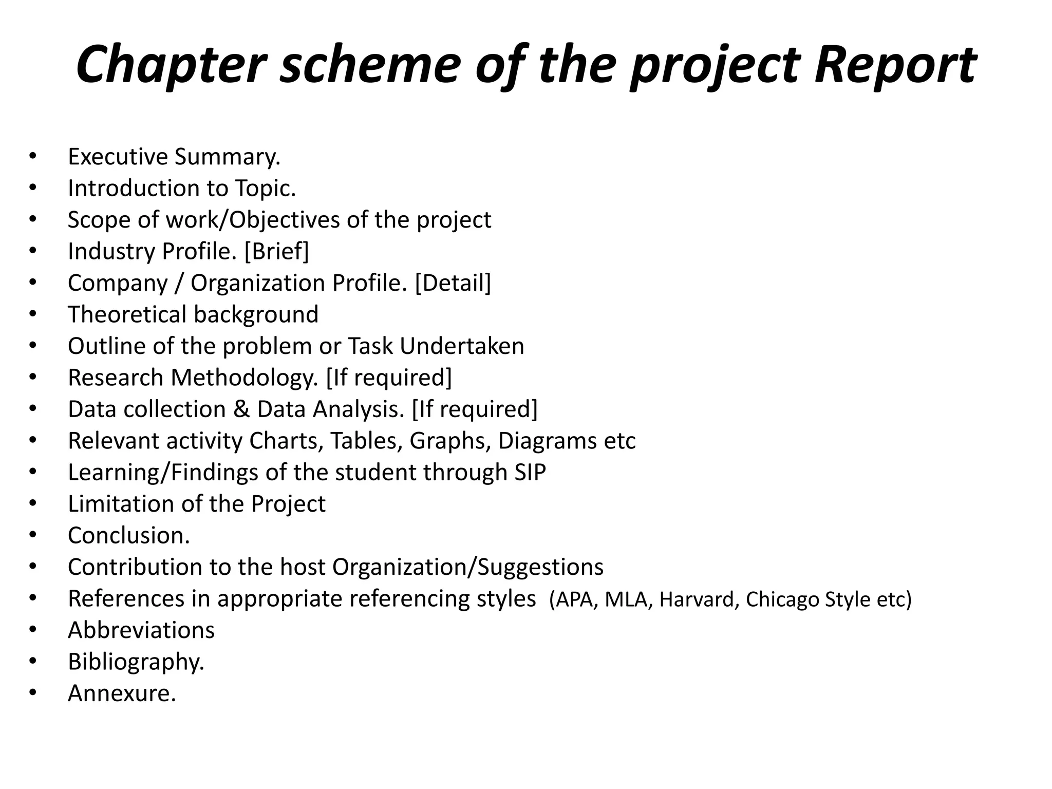 Summer Internship/Project Report Writing & Viva Guidelines By Prof ...