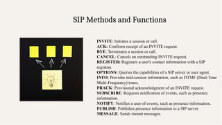 A Signaling Protocol for Real-Time Communication | PPTX