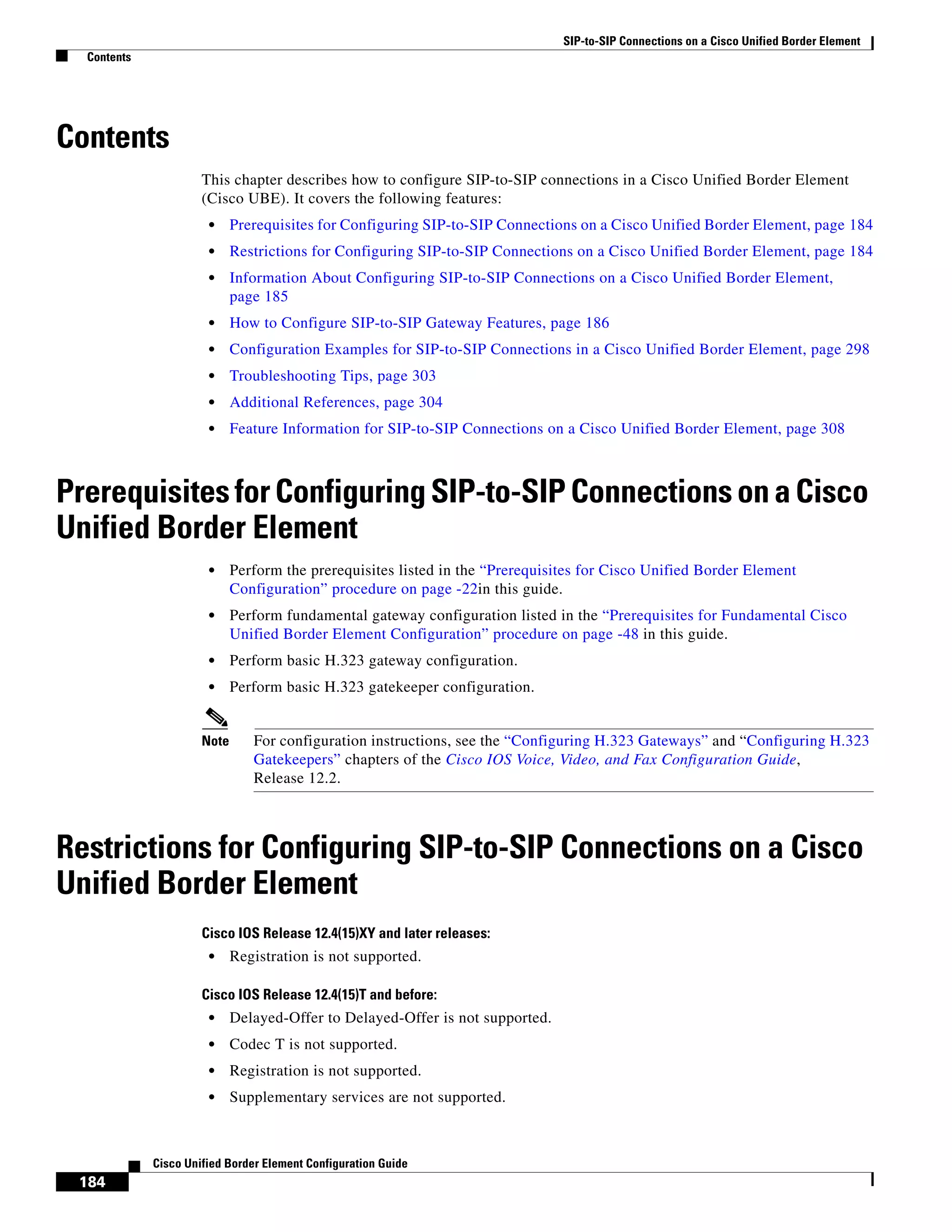 SIP-to-SIP Connections on a Cisco Unified Border Element | PDF