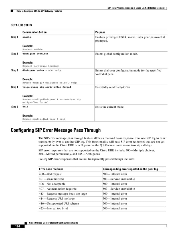 SIP-to-SIP Connections on a Cisco Unified Border Element | PDF