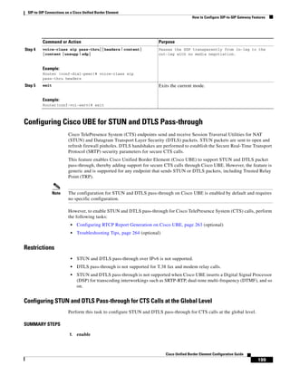 SIP-to-SIP Connections on a Cisco Unified Border Element | PDF