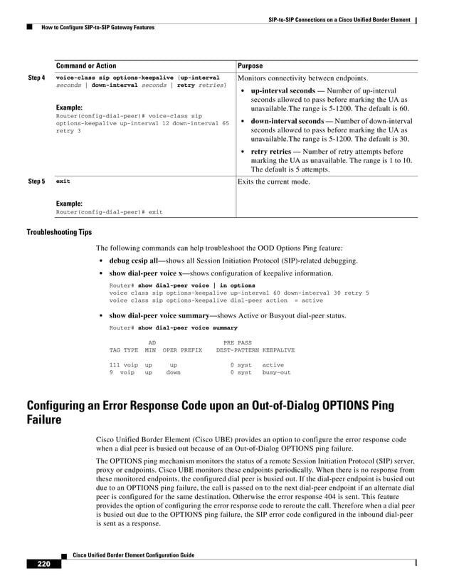 SIP-to-SIP Connections on a Cisco Unified Border Element | PDF