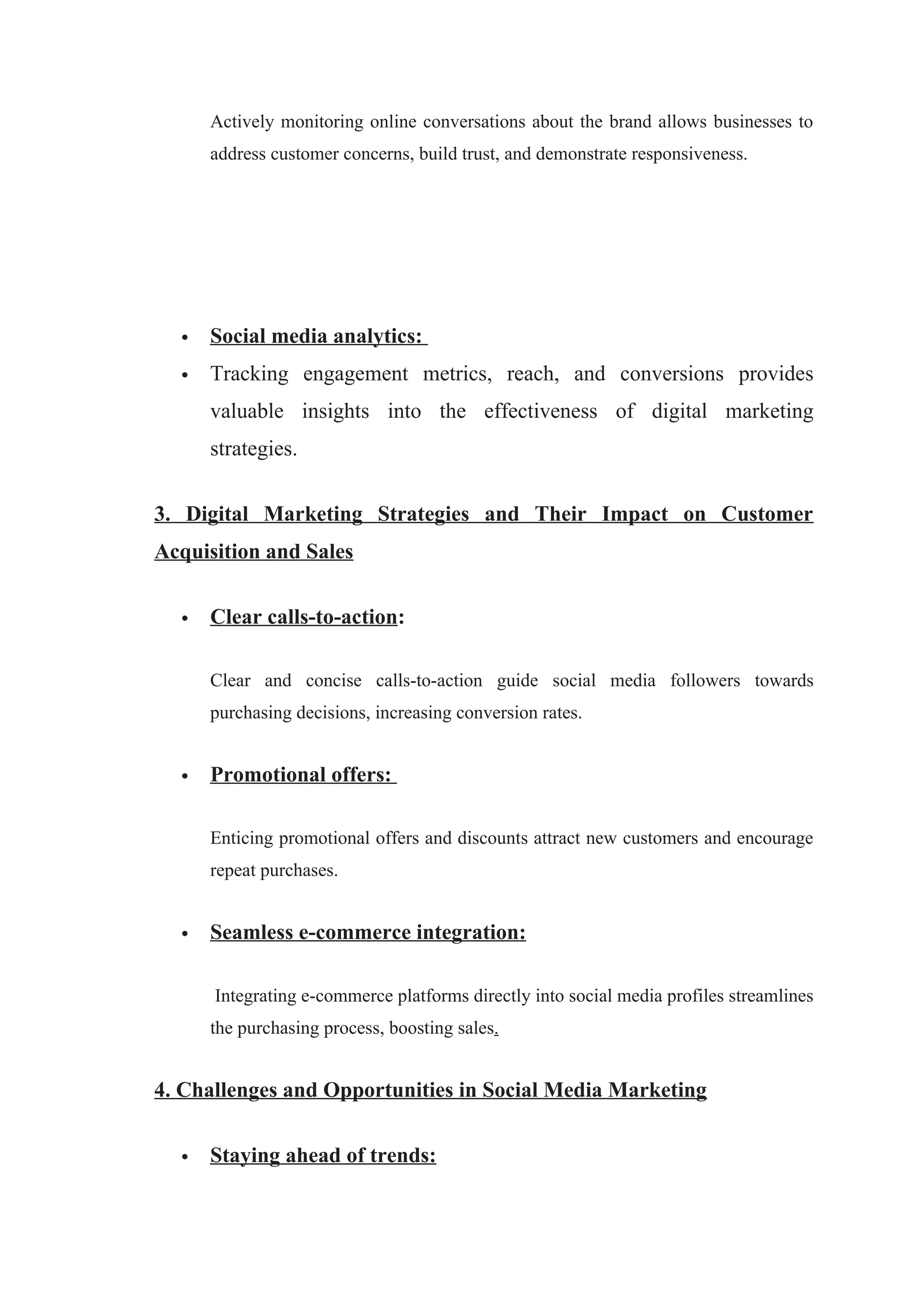 Study report on digital marketing and social media marketing | DOCX
