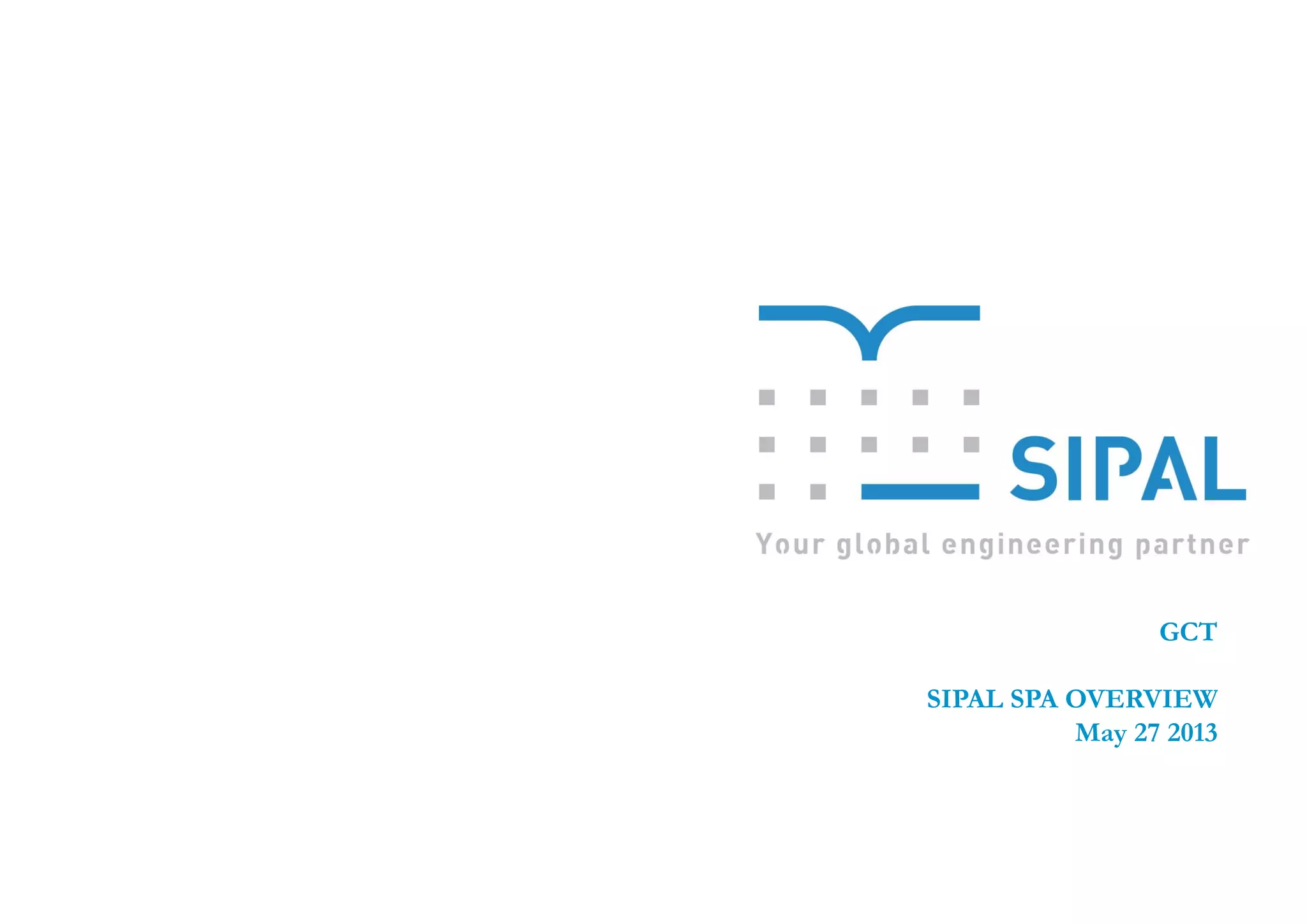 SIPAL Aeronautics Showcase | PPT
