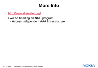 Diameter and Diameter Roaming | PDF | Computer Networking | Computing