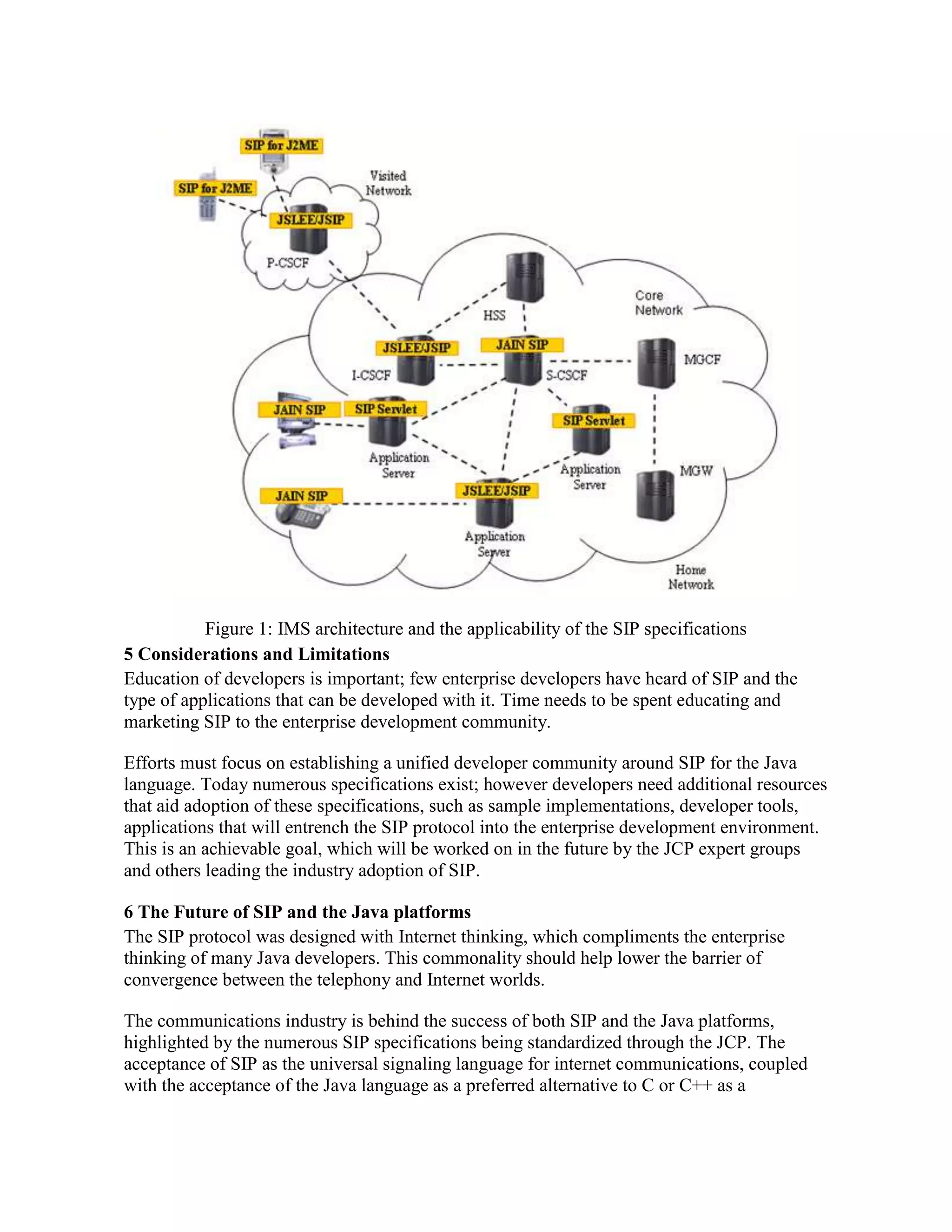 Sip and the java platforms | PDF