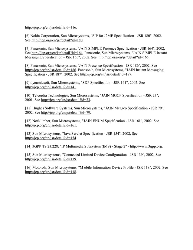 Sip and the java platforms | PDF