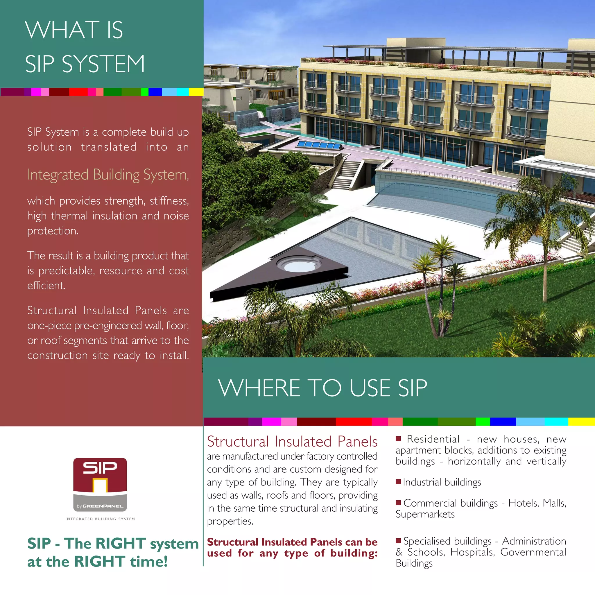 SIP - Integrated Building System - Brochure | PDF