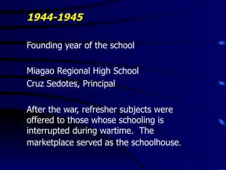 Sipc Thru The Years | PPT