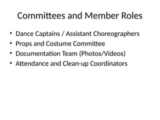 SIPCA_Dance_Program_Plan.pptx sipca dance | PPTX