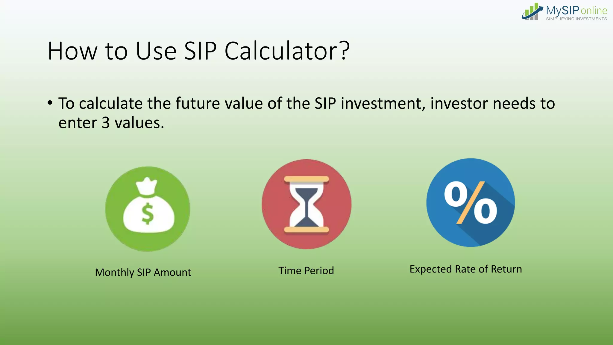 SIP Calculator - Innovative Tool For Simplified Mutual Fund Return ...