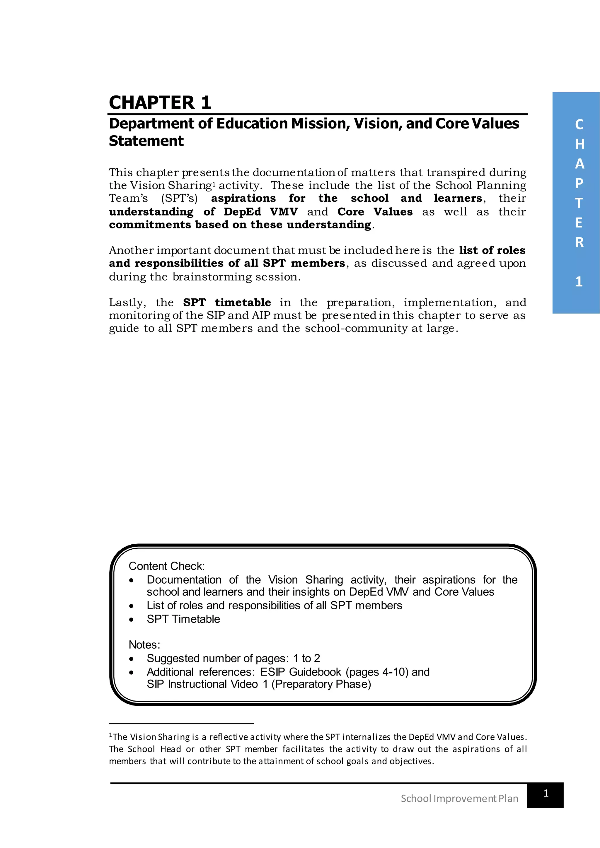 Sip design template | DOCX