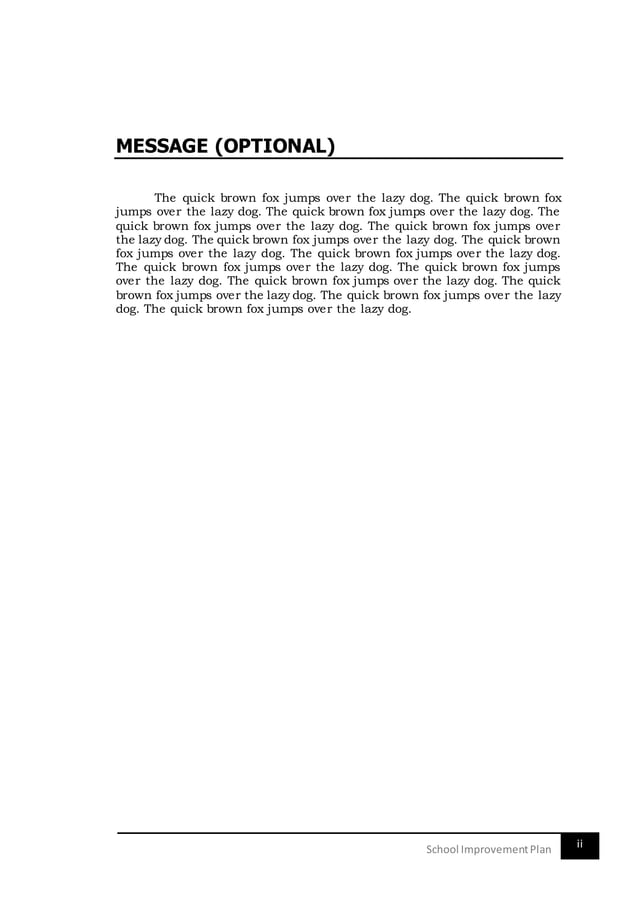 Sip design template | DOCX