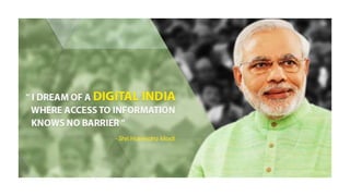 Digital India Awareness Among Rural Public in India | PPTX
