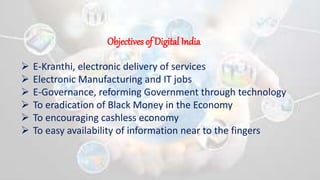 Digital India Awareness Among Rural Public in India | PPTX