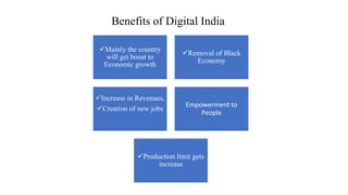 Digital India Awareness Among Rural Public in India | PPTX