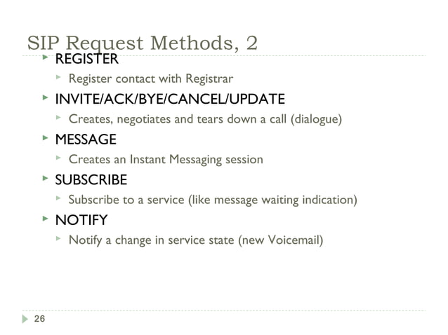 Sip Detailed , Call flows , Architecture descriptions , SIP services , sip security , sip ...