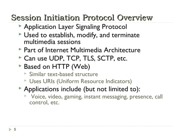 Sip Detailed Call Flows Architecture Descriptions Sip Services Sip Security Sip