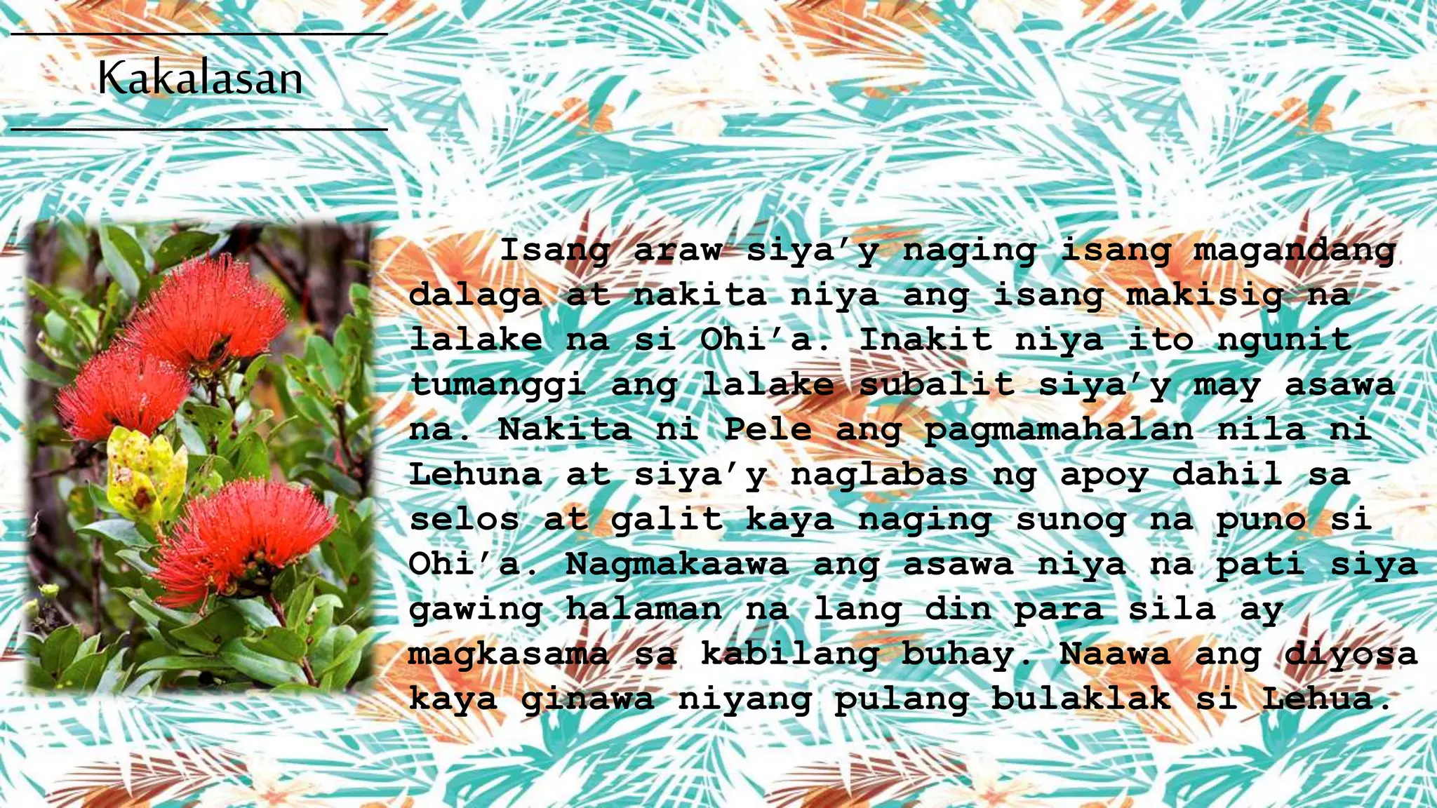 Si Pele, ang diyosa ng apoy at bulkan | PPTX