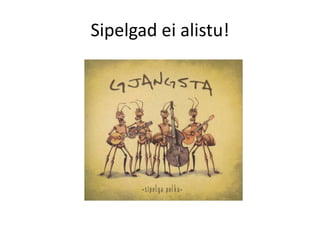 Sipelgad majas ja aias | PPTX