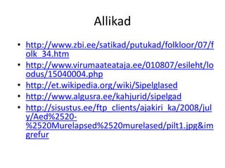 Sipelgad majas ja aias | PPTX