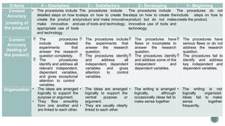 science investigatory project experimental procedures | PPTX