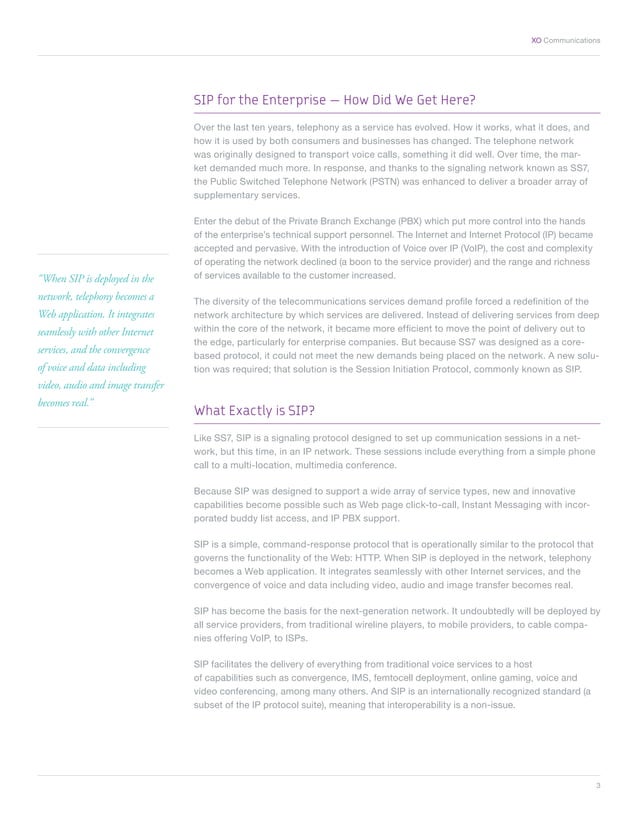 SIP for the Enterprise | PDF | Web Conferencing | Computer Software and Applications