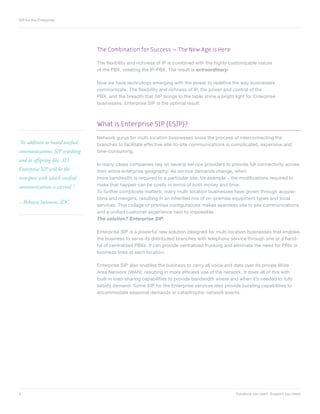 SIP for the Enterprise | PDF | Web Conferencing | Computer Software and Applications