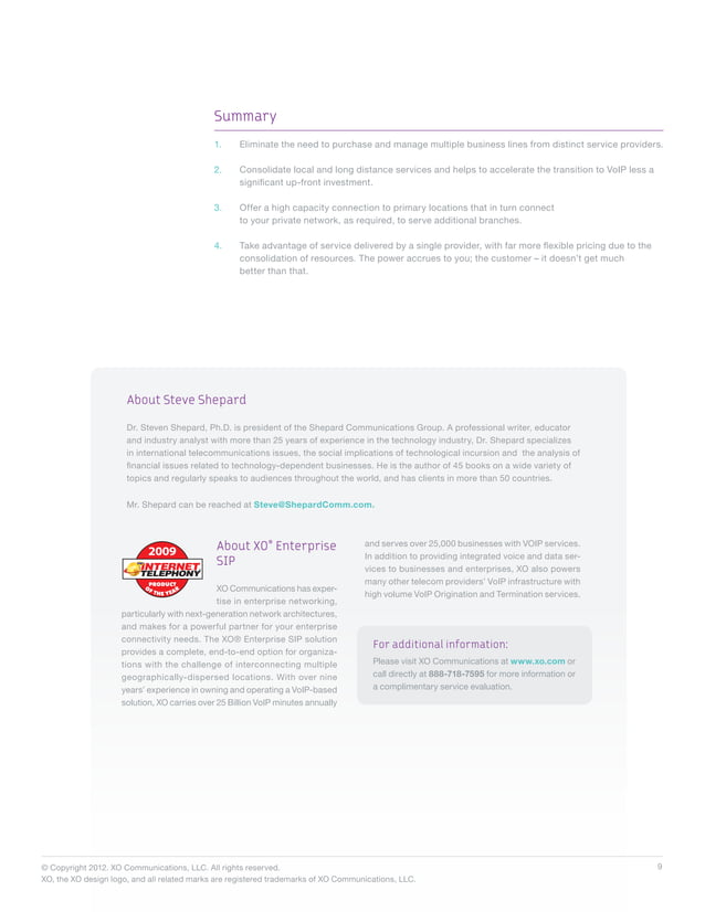 SIP for the Enterprise | PDF | Web Conferencing | Computer Software and Applications