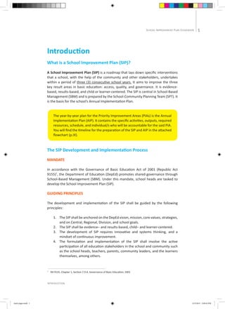 Enhanced Sip Guidebook | PDF
