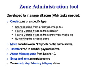 Oracle Solaris 11 platform for ECI Telecom private cloud infrastructure ...