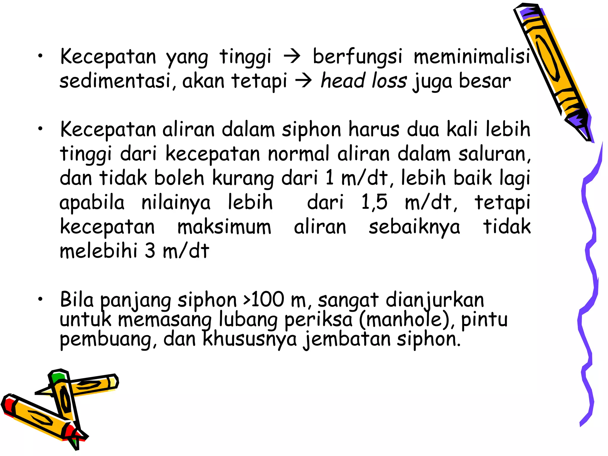 Siphon, Terjunan, Gorong-gorong | PPTX