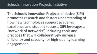 Schools Innovation Projects Initiative | PPTX