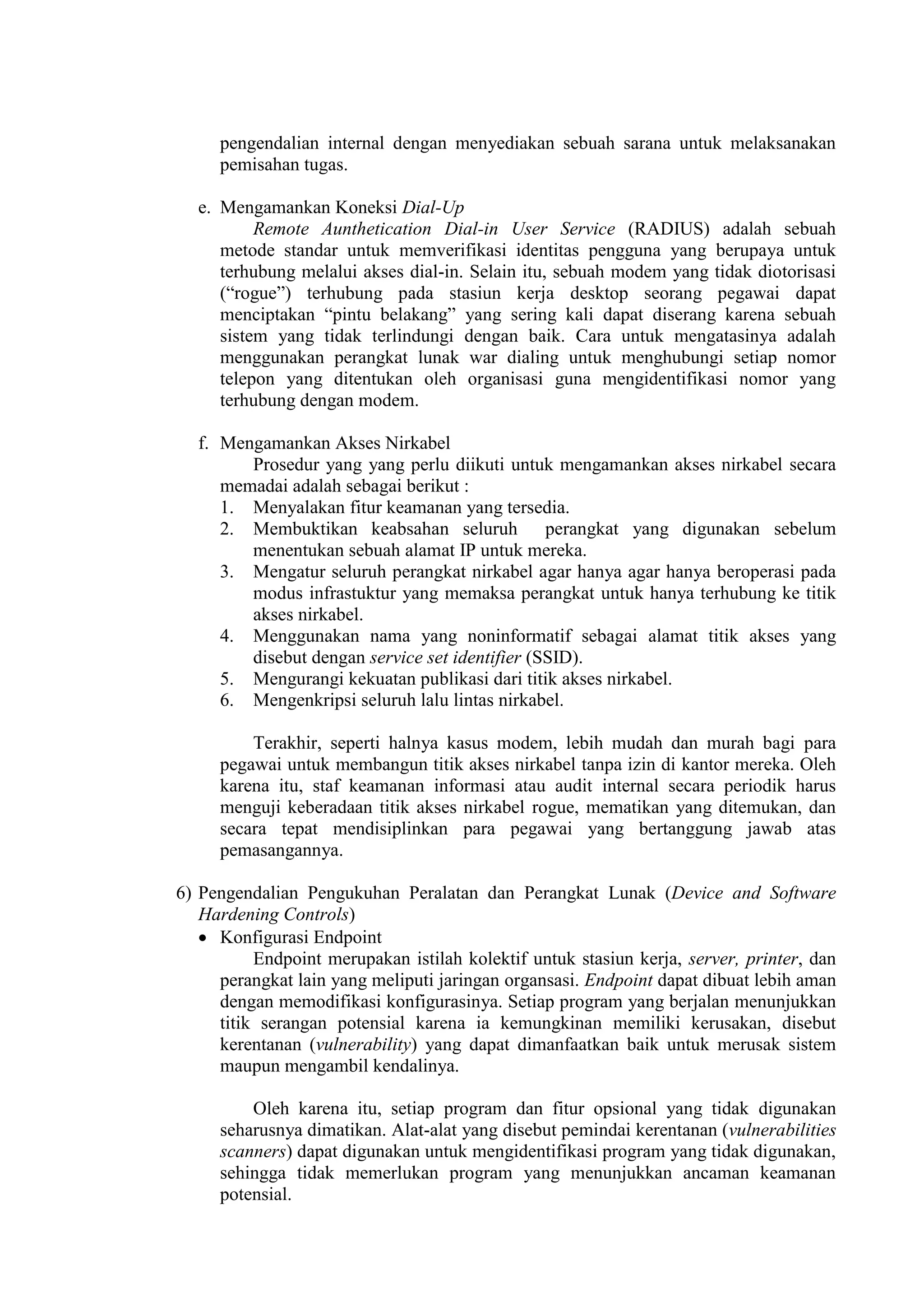 Si & pi, dian andriani, hapzi ali, konsep dasar keamanan informasi, pemahaman serangan, tipe ...