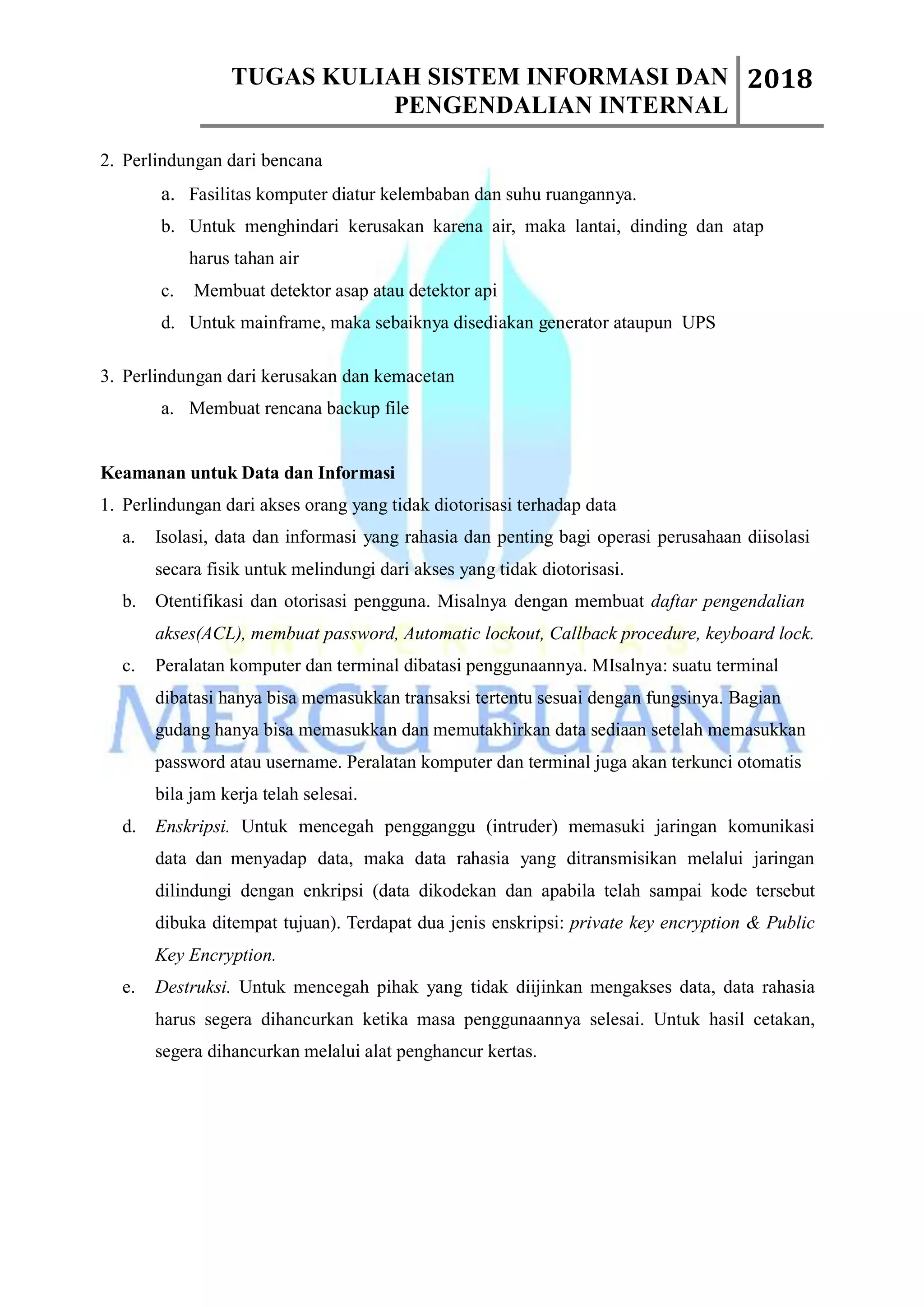 Sipi, lauhul machfuzh,prof. hapzi ali, keamanan informasi, tipe tipe ...