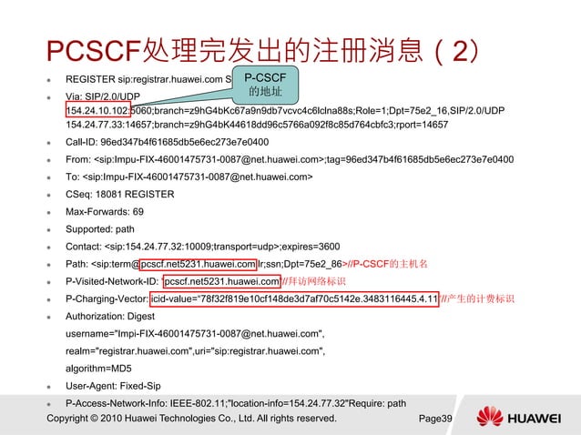 SIP协议及IMS信令流程.ppt | Computer Networking | Computing