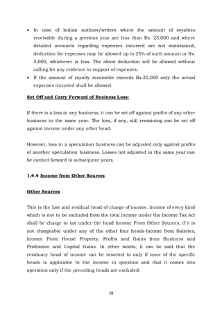 income tax planning (University Pune.) by shivaji lande | DOCX