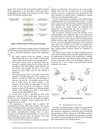 Sip Intrusion Detection And Prevention Recommendations And Prototype Implementation | PDF