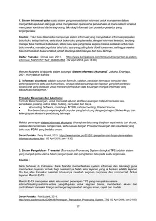 Sipi, ramsey ramli, hapzi ali, tugas 1 sistem informasi dan ...