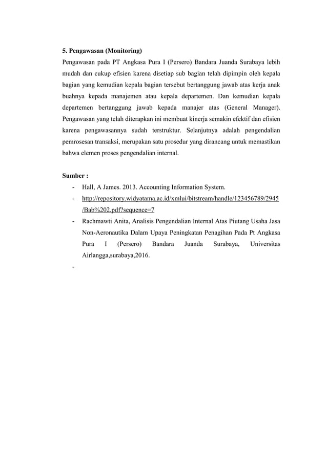 Si & Pi, sasi ngatiningrum, hapzi ali, pengendalian internal coso dan contohnya pada perusahaan ...