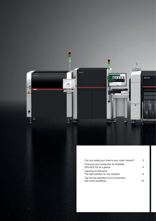 Siplace sx series | PDF