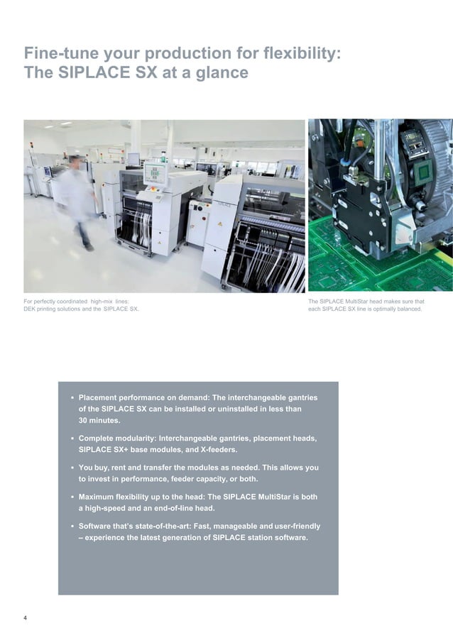 Siplace sx series | PDF