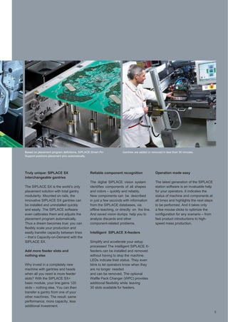 Siplace sx series | PDF