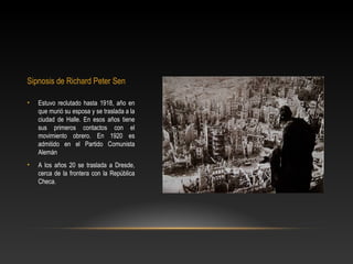 Richard Peter Sen | PPT