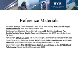 Sipoc | PPT | Gardening | Home & Garden