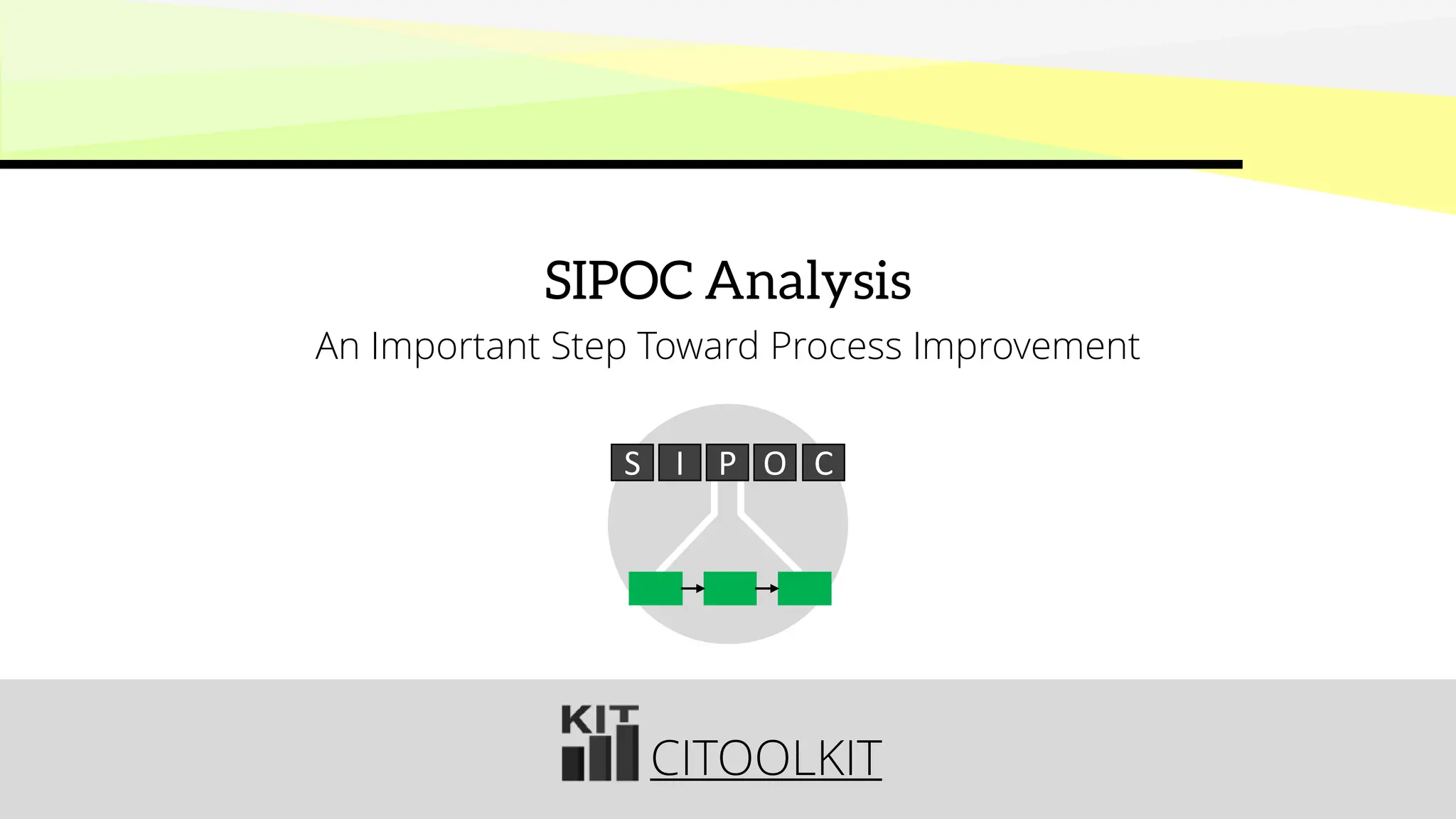 An Important Step Toward Process Improvement | PDF